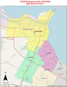 Corpus Christi Independent School District releases maps with proposed ...